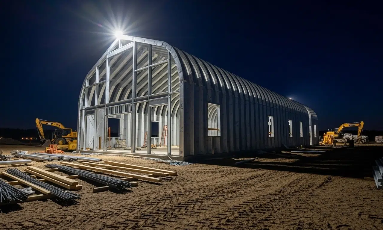 Quonset Hut Garage - Garage Solutions YBT